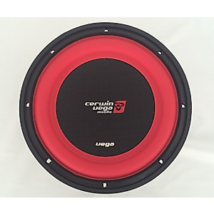 CERWIN-VEGA! Vega Series 10" 400W RMS 2-Ohm DVC High-Performance Subwoofer - Powerful Car Audio System Subwoofer, Deep Bass, Easy Installation, Durable Design for Enhanced Car Audio V102DV2