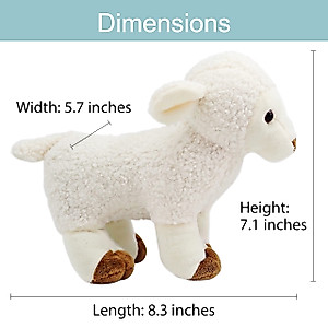 My Little Lamb - Singing Lamb w/Audio Bible, Stories and Songs (3+), Musical Stuffed Animal for Baby – Christian Toy for Children to Help Sleep & Memorize The Bible – Ideal Gift for Kids