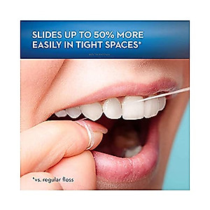 Glide Crest Comfort Plus Dental Floss Mint 40m each (6 pack)