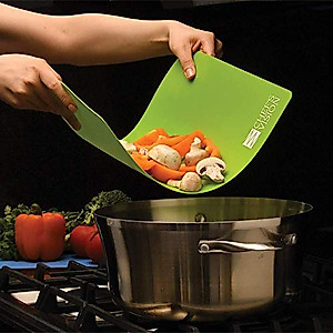 Slice Bright Flexible Cutting Mats are the Smarter, Faster and Easier Way to Prepare Your Food. Set of six Colorful Mats. From The Chef’s Vision Kitchen to Yours.