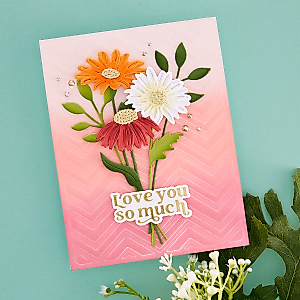 Spellbinders Zig Zag Chevron by Simon Hurley Etched Dies, Metal