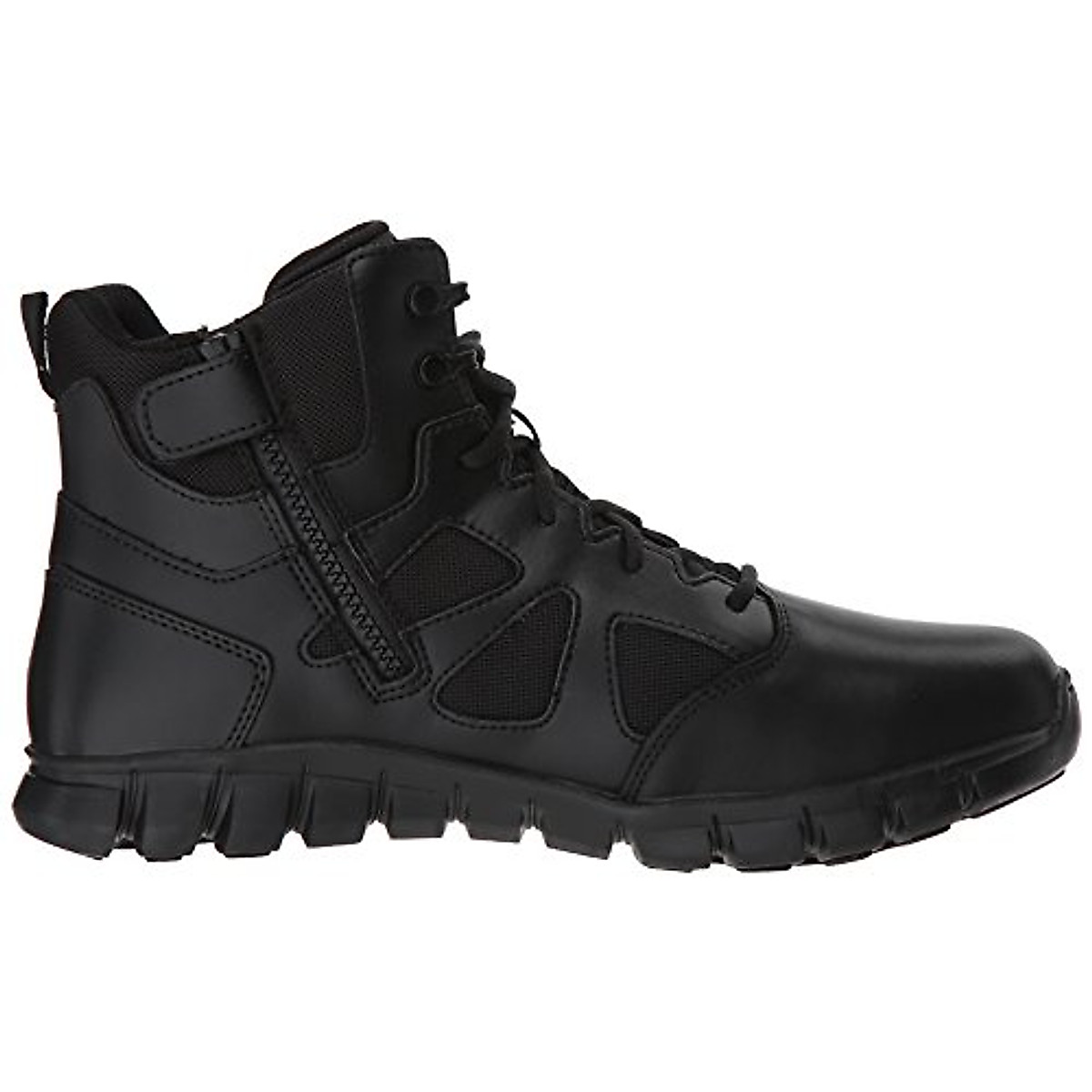 Reebok mens Sublite Cushion 6 Inch Military Tactical Boot, Black, 7.5 Wide US