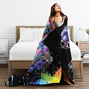 Cute Blanket Super Soft Blankets Lightweight Warm Throw Blankets for Couch Bed Sofa Travel Camping Gift(40x50inches)