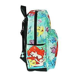 KBNL The Little Mermaid Ariel 12inch Deluxe Oversize Print Daypack A21328 Medium