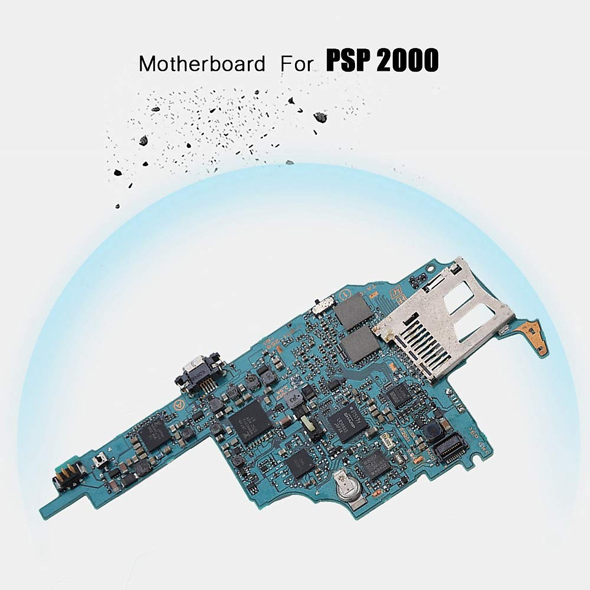PCB Motherboard, Replacement Mainboard PCB Circuit Module Board Motherboard for Sony PSP 2000 Game Console