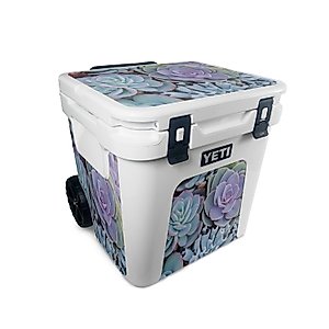 MightySkins Skin Compatible with Yeti Roadie 48 Wheeled Cooler - Succulent | Protective, Durable, and Unique Vinyl Decal wrap Cover | Easy to Apply, Remove, and Change Styles | Made in The USA