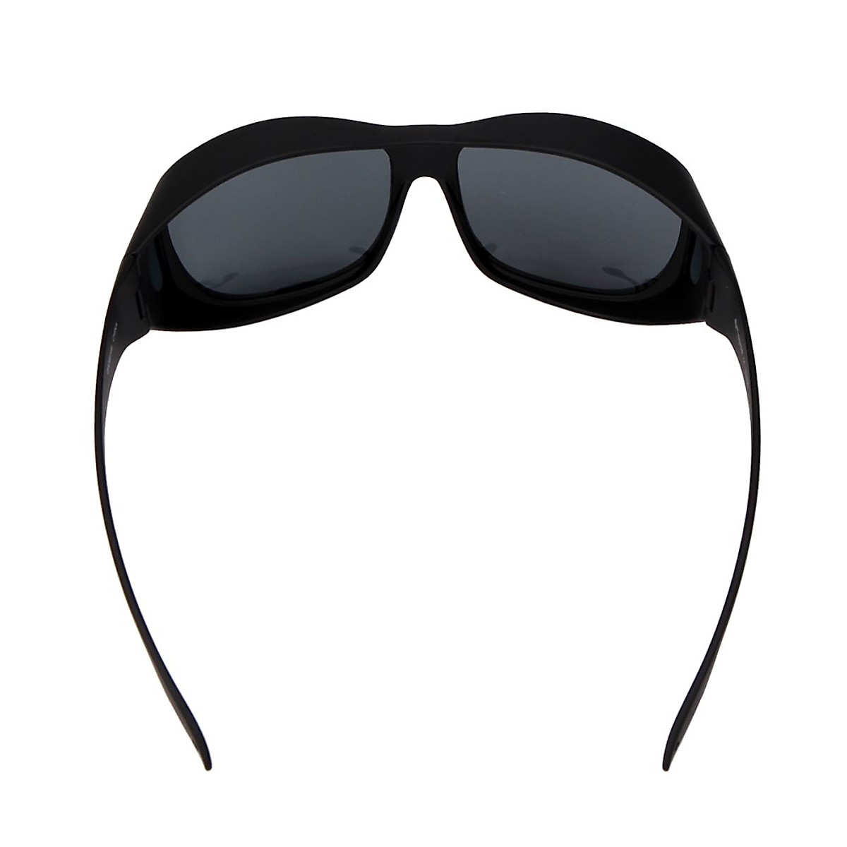 Freeprint Polarized Solar Shield Fit Over Glasses Driving Sunglasses for Men and Women，Black