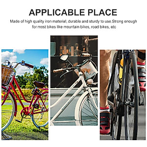 BESPORTBLE Bike Double Kickstand Adjustable,Center Mount Double Stand Folding Bicycle Stand Support Rear Mount for Mountain Bike Road Bike Bicycles Adult