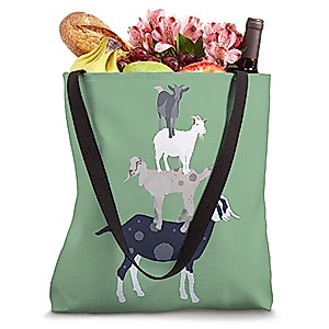 Goat Stack Tote Bag