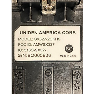 Uniden SX327-2CKHS Up to 32-Mile Range FRS Two-Way Radio Walkie Talkies, Dual Charging Cradle & 2 Headsets, Water Resistant, 22 Channels, 121 Privacy Codes, NOAA Weather + Alert, LED Flashlight