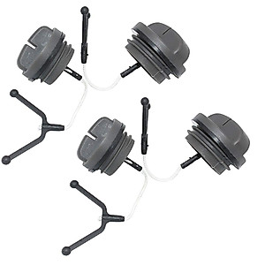 Fuel Cap Tank Cap Oil Cap For Husqvarna 61 66 133 266 268 272 272XP PN 501431402 501431401 501626602 501626601