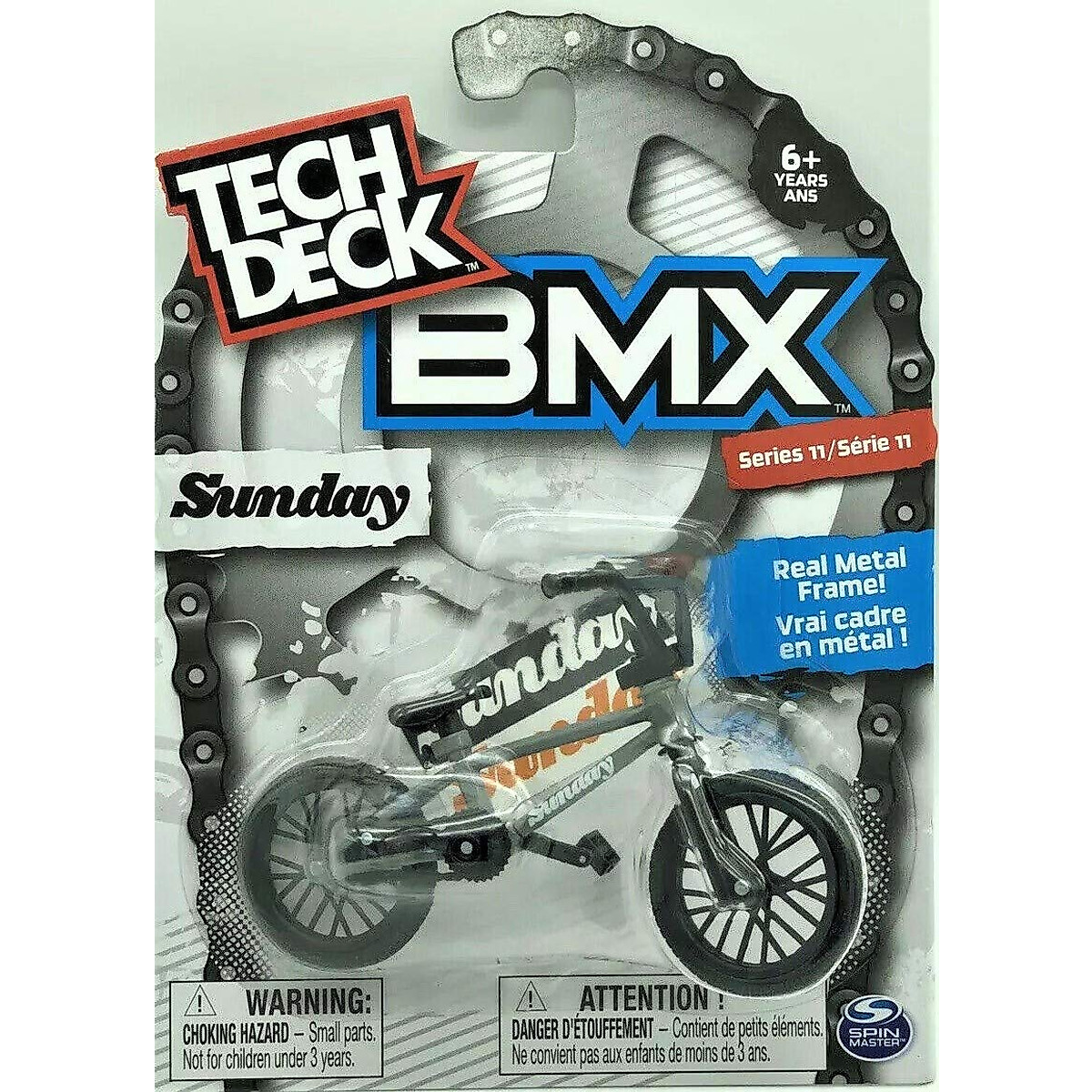 Mini Fingerbikes BMX Sunday Series 11 Grey #20107680
