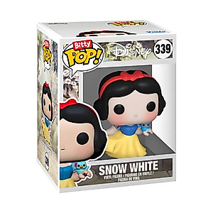 Funko Bitty Pop! Disney Princess Mini Collectible Toys - Cinderella, Snow White, Aurora & Mystery Chase Figure (Styles May Vary) 4-Pack
