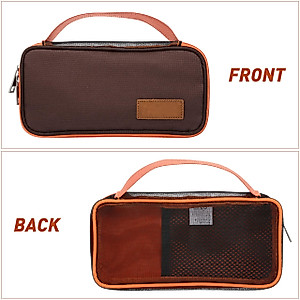 Camping Utensil Bag Travel Cookware Storage Bag Portable Silverware Bag Cooking Utensils Organizer Tableware Fork Spoon Chopsticks Organizer for Outdoor Travel Picnic Camping