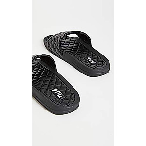 APL: Athletic Propulsion Labs Women's Lusso Slides, Black, 7 Medium US