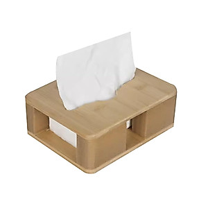 Stylish Tissue Box Household Box Car Tissue Box and Bamboo Tissue Storage Box for Bathroom Vanity Countertop Office Home Décor Gift Modern Tissue Box (Color : Brown)
