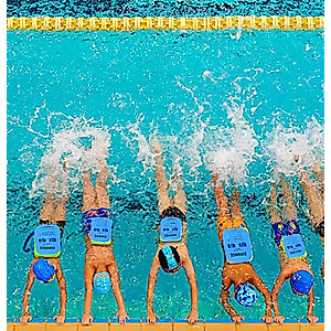 SWIMMEE Back Float for Kids Children Safety Swim Bubble with Adjustable 3 Layers Swim Belts Comfortable Waterproof Floaties Device for Kids Toddler Swimming Floats (10lb-60lb)