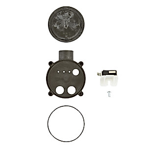 Little Giant SPRK-1 Sump Pump Diaphragm Switch Repair Kit with Casing, Black, 599300