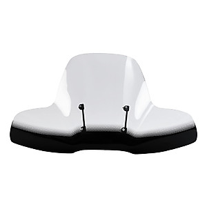 XMT-MOTO Large ATV Windshield fits for Harley Davidson all models 1970-2013(To fit Polaris, Arctic Cat, Honda Yamaha, Can-Am and Kawasaki ATVs)