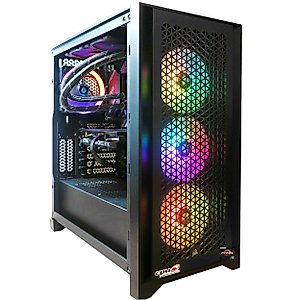CPU Solutions GamerCore PC RTX 4070, Ryzen® 9 5900X 12 Core 4.8hz - 32GB RAM, 1000GB NVMe 4.0 SSD, RGB Tower Solutions CEG-8679