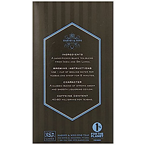 Harney & Sons Black Tea, Orange Pekoe, 20 Tea Bags