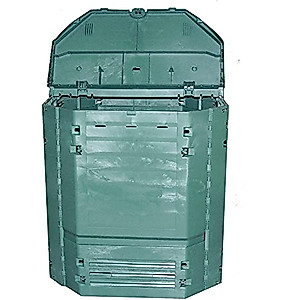 Exaco ThermoKing 900-NP Thermo King Compost Bin, 240 Gal Giant Composter, Green