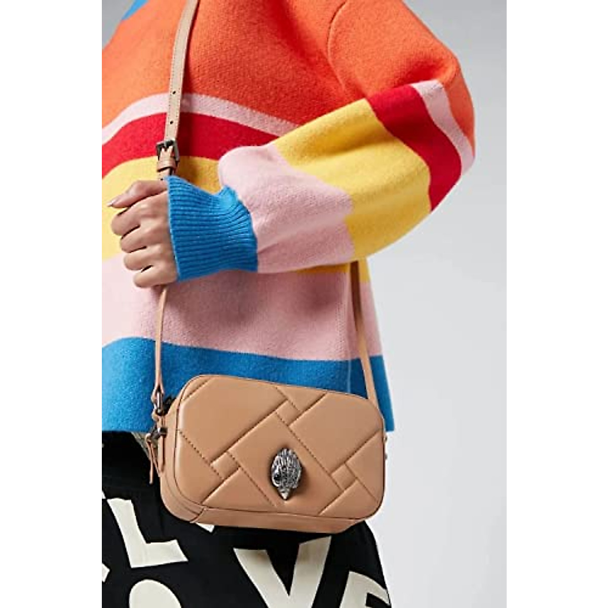 Kurt Geiger London Small Kensington Camera Bag Camel 1 One Size