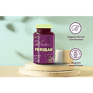 PERIBAN Liver Support -Blend of Andrographis Paniculata, Boerrhavia Diffusa, Tephrosia Purpurea, Phyllanthus Niruri. Proven to Support The Body's Natural Liver Functions and Immune Health