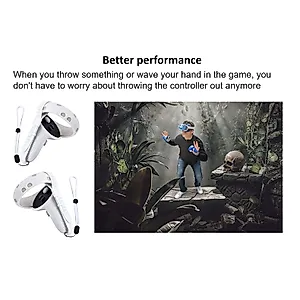 Clean VR Set 3-in-1 Compatible with Oculus Quest 2 Headset/Meta Accessories: Anti-Leakage Face Cover + Non-Slip Grip Covers + Stickers | Sweatproof Anti-Dirty Virtual Reality Decal Skin (Iron Black)
