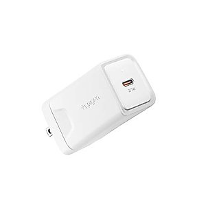 Spigen USB C Charger, 27W USB-C Power Adapter Fast Charging Wall Charger Foldable Plug for iPhone 13 Pro Max 13 Mini 12 11 X iPad Pixel 6 Pro MacBook Air Galaxy S21 Ultra S20 FE Note 20 Plus Z Fold 3
