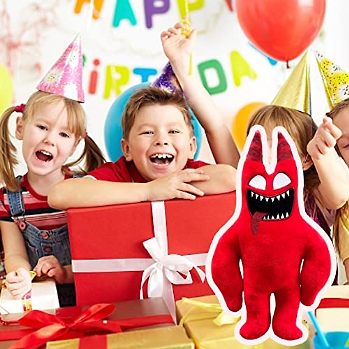 PERUKOYO Garten of Ban Ban Plush, Garden of BanBan 3 Evil Banban Figure Monster for Kids, Banban Kindergarten Plushies for Fans Gift (Evil Banban)