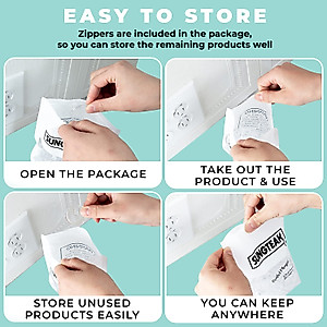 SUNGTEAK Premium Outlet Plugs Covers Childproof-Baby Safety Clear Products-Electrical Protector Caps-Child Proofing Plug Covers for Electrical Outlets (25 Pack)