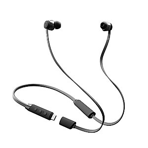 Sudio Elva Wireless Bluetooth Earphones with Bluetooth Audio Transmitter (Black)