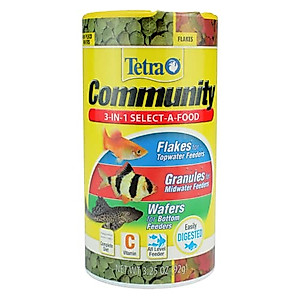 Tetra Community Select-A-Food Aquarium Fish Food (1 Can), 3.25 oz