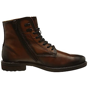 bugatti Men's Oxford Fashion Boot, Cognac, 10.5