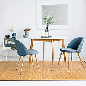 Giantex 5'x8' Bamboo Area Rug Floor Carpet Natural Bamboo Wood Indoor 60” x 96” Area Rug