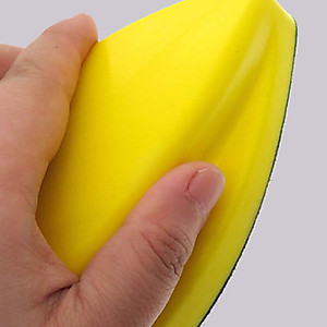 Garneck Polishing Disk Self-Adhesive Disk Car Accessories Polishing Pad Abrasive Back Hook Loop Manual Carabiner