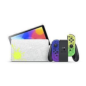 Nintendo Switch – OLED Model Splatoon 3 Special Edition (Renewed Premium)