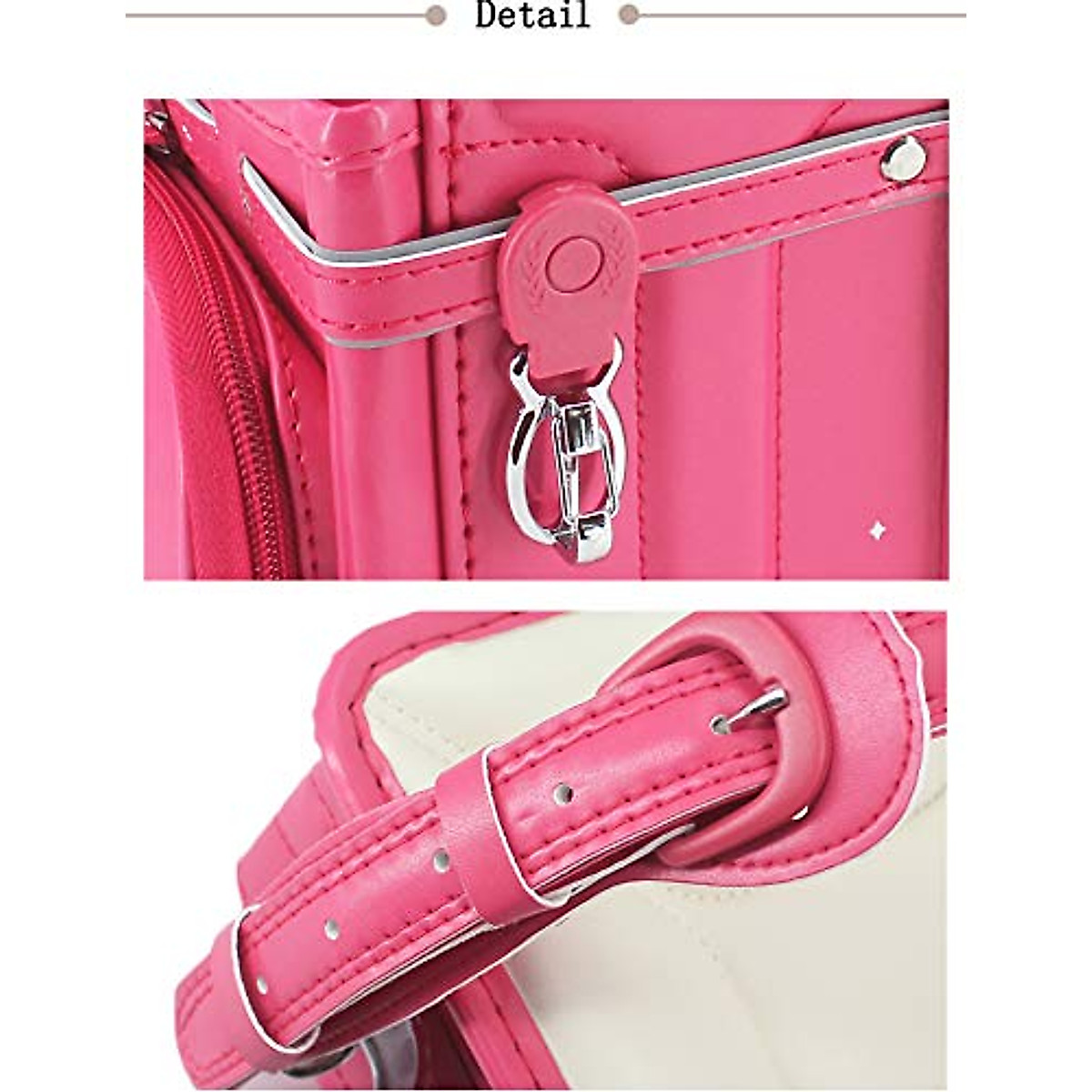 randoseru backpack ransel automatic janpanese school bag for kids PU leather waterpoof