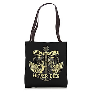 Sock hop costume greaser Babe - Rock N Roll Never Dies Tote Bag