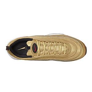 Nike mens Air Max 97 Og, Metallic Gold/Varsity Red, 8.5