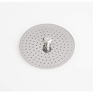 Barazzoni 830008006 IH/Direct Flame Espresso Maker, Stainless Steel, Diameter: 4.5 x Height: 8.1 inches (11.3 x 20.5 cm), Stainless Steel, Espresso Coffee Maker, 6 Cups, Silver