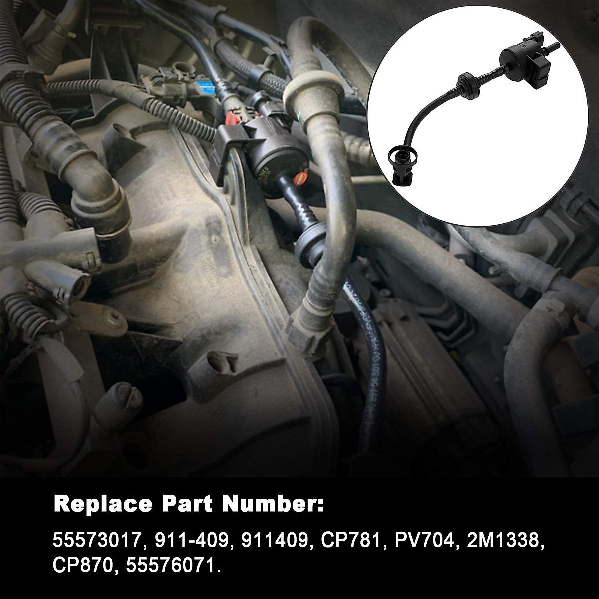 Bicos 55573017 Compatible with 2012-2019 Chevy Cruze Sonic Trax Encore Replace# 911-409 55576071 CP-781