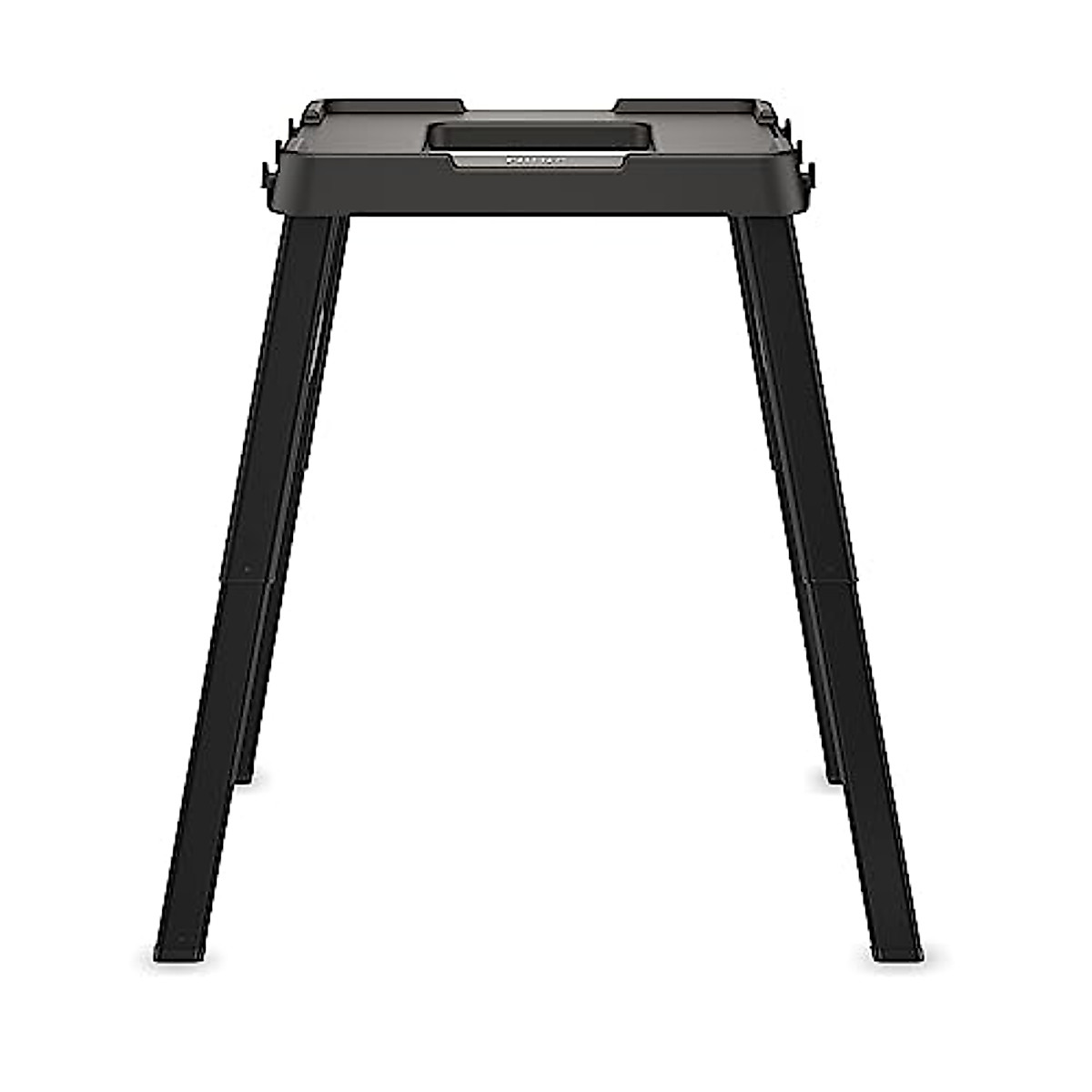 Ninja XSKUNSTAND Outdoor Stand, Woodfire Products, Adjustable Height, Utensil-Holder, Side Table-Compatible, Weather-Resistant, Black, 26" x 34" x 34