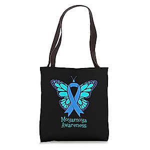 Moyamoya Awareness Butterfly Tote Bag