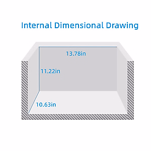 HNRUIDACN -86 ° C 28L (Adjustable from -40 to -86 ° C) Ultra Low temperature Small Commercial Freezer Horizontal Freezer Laboratory Low Temperature Refrigerator