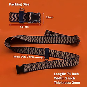 4naif Car Seat Travel Belt | Car Seat Travel Strap | Travel Toiletry Bag, Airplane Travel Essentials Kids and Toddler.