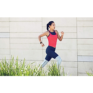 Fitbit Charge 3 Fitness Activity Tracker, Graphite/Black, One Size (S and L Bands Included)