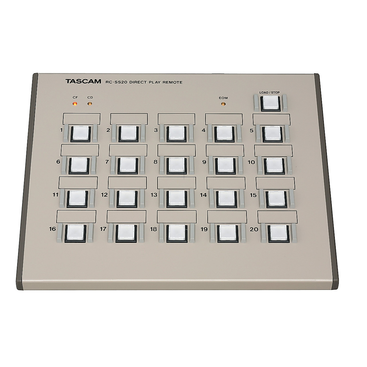 Tascam RC-SS20 Direct Play Remote for Solid State Recorders