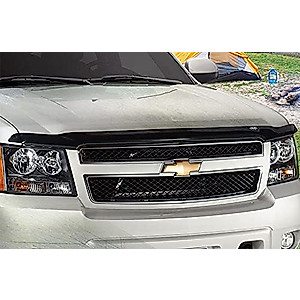 Auto Ventshade [AVS] Hoodflector/Bug Shield | 2015 - 2020 Ford F - 150 (Excludes Raptor)| Medium Profile - Smoke, 1 pc. | 21957